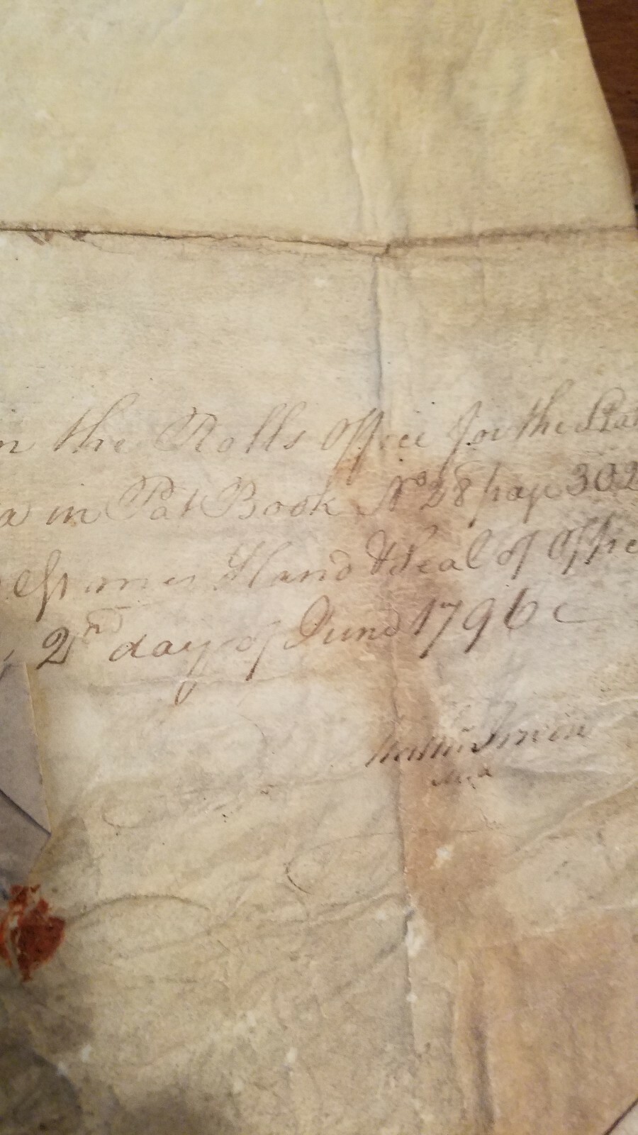 1796 Thomas Mifflin Founding Father! Governor Pennsylvania Signed Deed ...