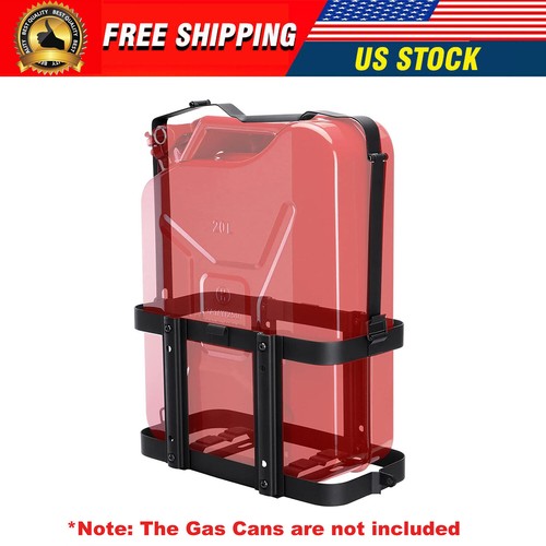 Military Metal Jerry Can Holder Mount Gas Rack Fuel Gasoline 5.28 ...