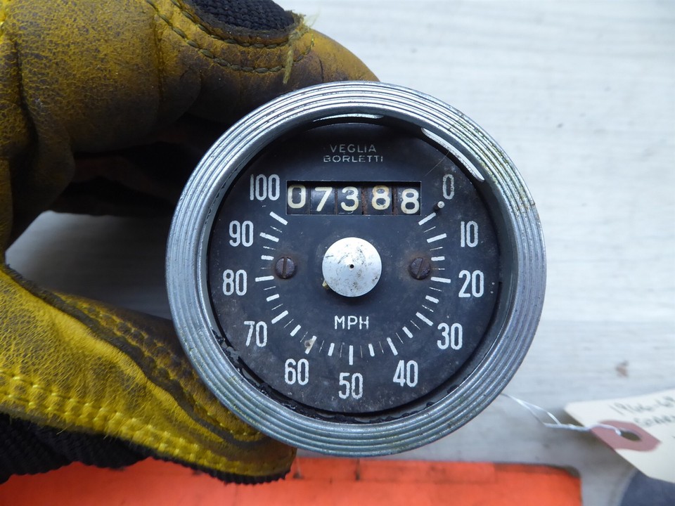 1966-69 Sears Gilera 106 106SS PL1291-39. Veglia speedometer speedo ...