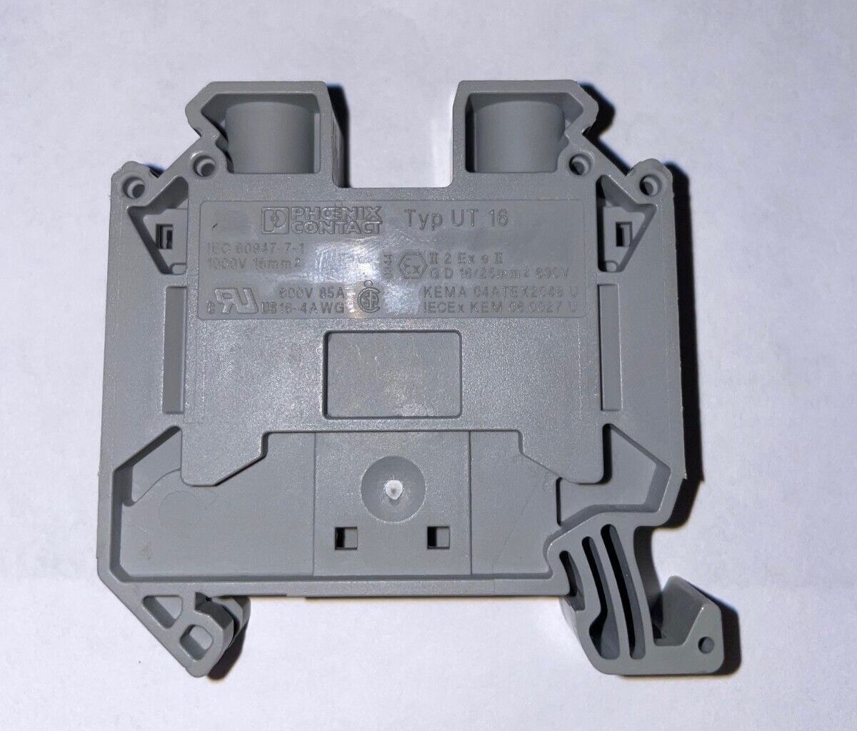 phoenix contact IEC 60947-7-1 Terminal Block typ ut 16 1000V 6PACK | eBay