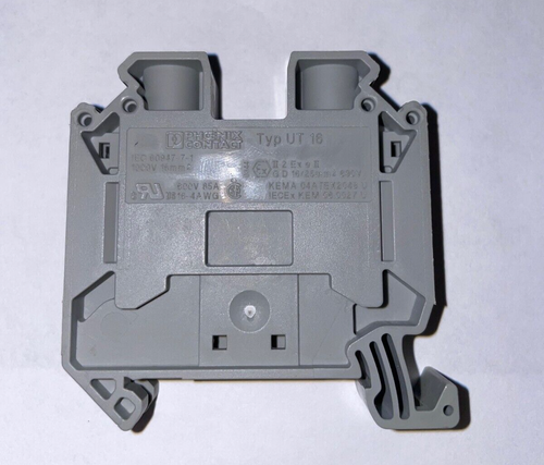 phoenix contact IEC 60947-7-1 Terminal Block typ ut 16 1000V 6PACK | eBay