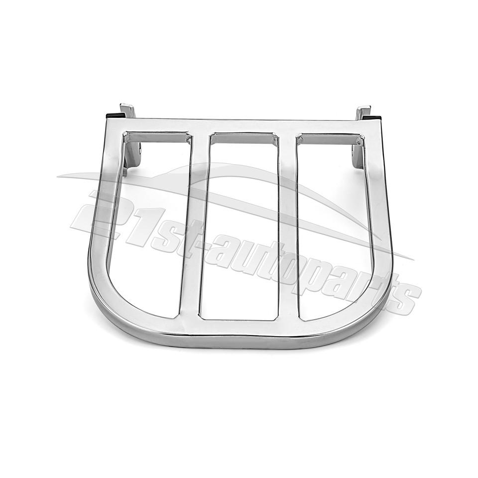 Detachable Rear Backrest Luggage Rack For Harley Heritage Softail Dyna ...