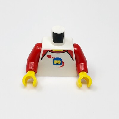 LEGO Minifigure Torso Spaceship Orbiting Classic Space Helmet ...
