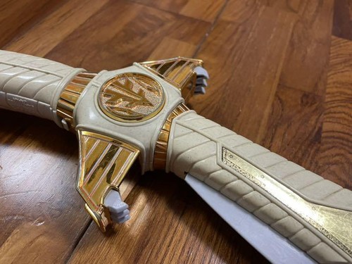 Power Rangers Legacy White Ranger Saba Byakko Shinken Super Hero Bandai ...