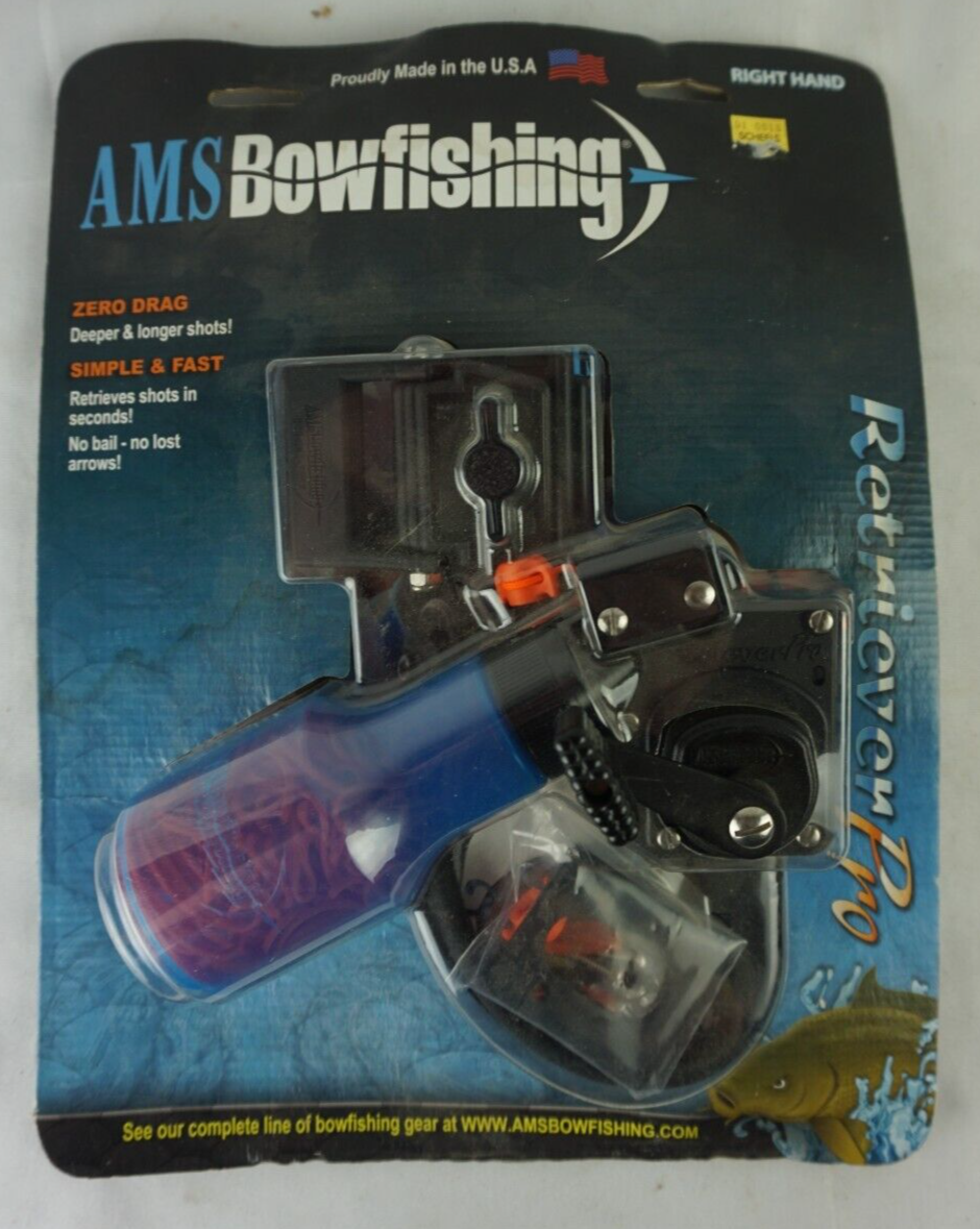 AMS Bowfishing Retriever Pro Fishing Reel for sale online | eBay