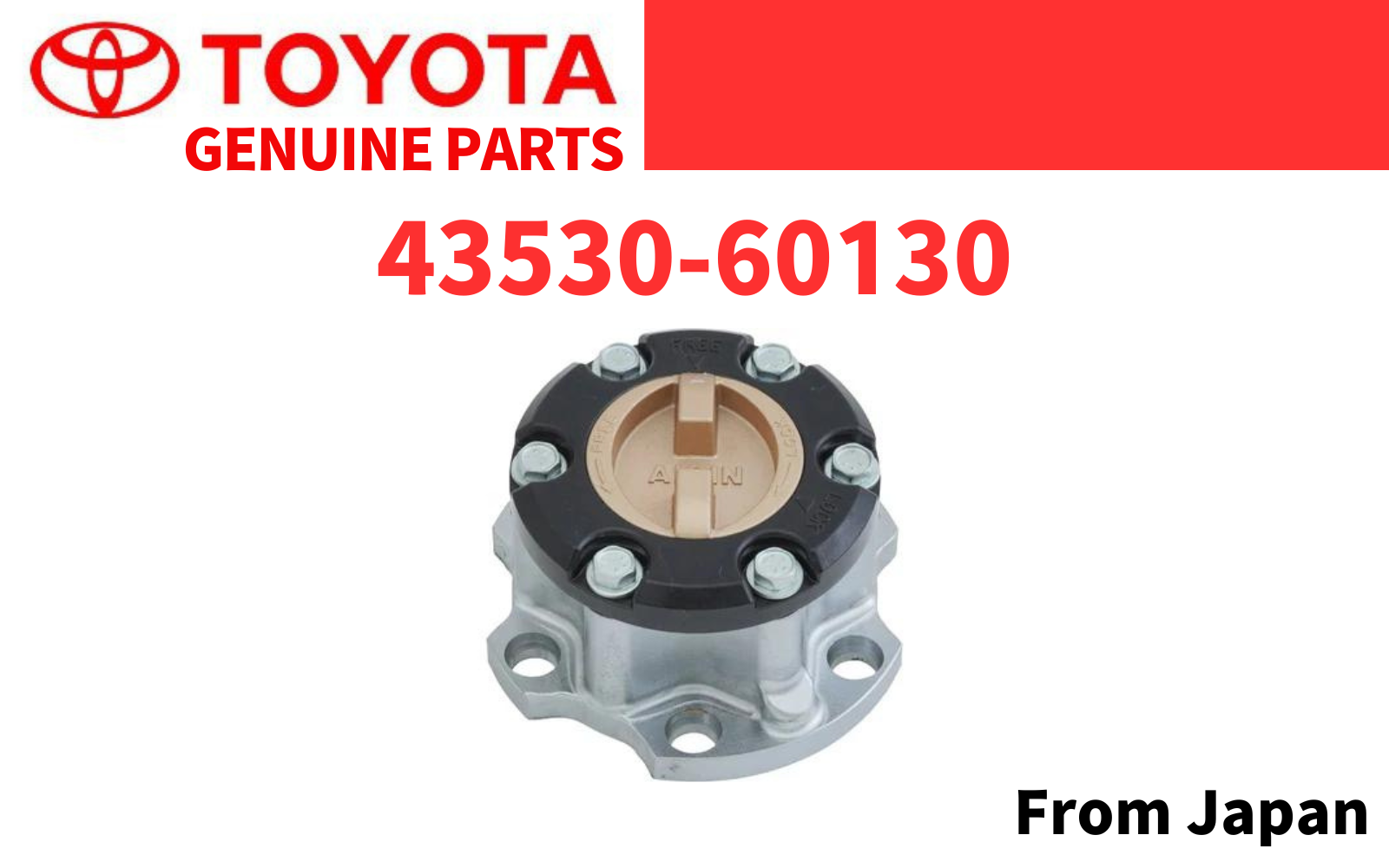 Toyota GENUINE LAND CRUISER FZJ GRJ HZJ VDJ FREE WHEEL HUB ASSY OEM ...