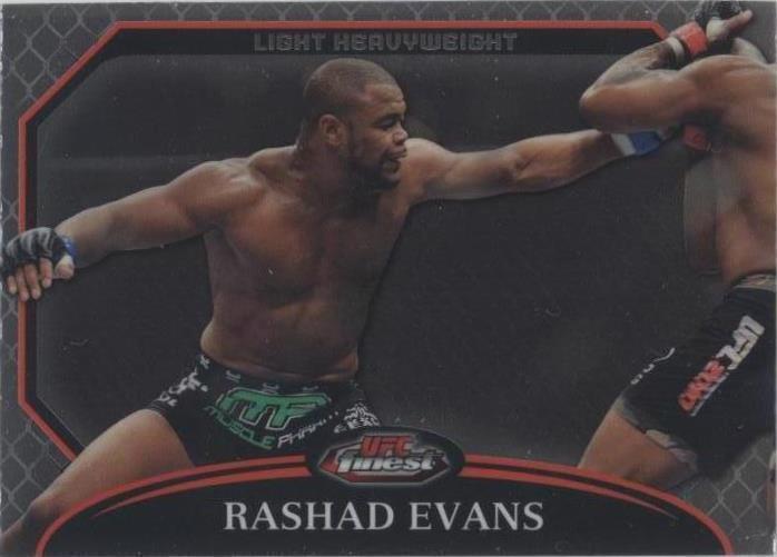 2011 Topps Finest UFC - Rashad Evans #91 for sale online | eBay