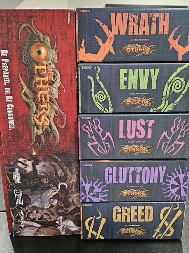 The Others: 7 Sins Kickstarter Edition, Plastic Tokens And Painted ...