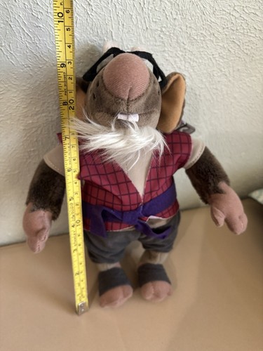 Mattel Splinter TMNT Teenage Ninja Mutant Turtles Mayhem 9” Plush NEW ...