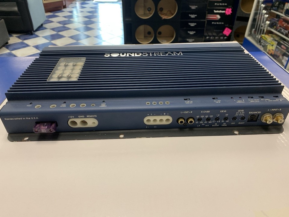 Soundstream Reference 1000s A True Classic!! | eBay