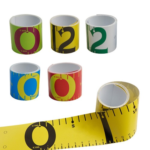 Fishing Ruler PVC Sea Fishing Back Paste Foldable Practical Waterproof ...