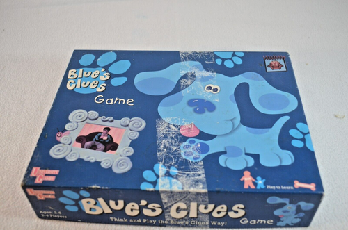 The All New Blue's Clues Board Game Preschool Age 3-6 Complete ...