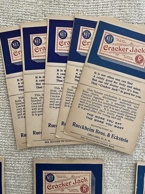 1910 Cracker Jack Prize “Riddles” Collection of 18 Cards | eBay