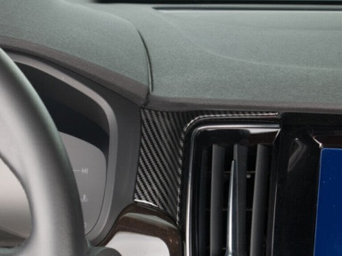 For Volvo S90 2017-2024 Carbon Fiber Center Console Instrument Dash ...