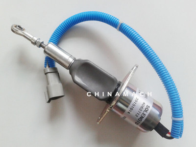 Diesel Flameout Stop Solenoid 4063712 for Cummins 6CT 8.3L KOMATSU ...
