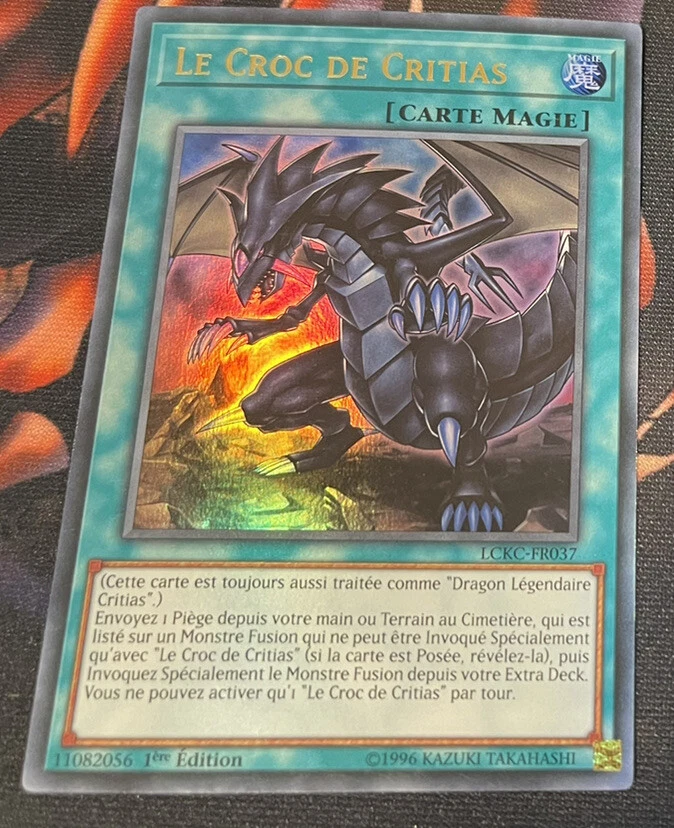 Yu Gi Oh Card Fang Of Critias