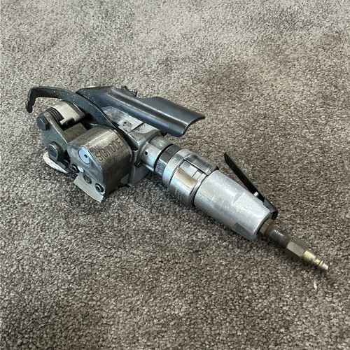 SIGNODE PNEUMATIC AIR MOTOR 90PSI W/ HAND TOOL FOR STRAPPING - Runs! | eBay