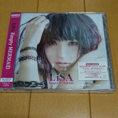 LiSA Empty MERMAiD 1st. Limited Press CD + DVD + 16 Pages Booklet ...
