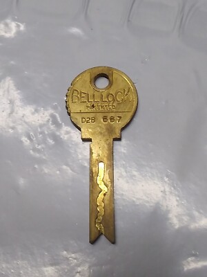 Bell Lock Key Antique Slot Machine Jukebox Penny Arcade # D2B667 D2B ...