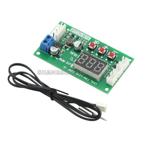 NEW DC 12-48V PWM Motor Fan Speed Controller Governor Temperature ...