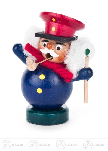 Smoker Mini Smoker Conductor WxHxD 7 cmx9 cmx4.5 cm NEW Ore Mountains ...