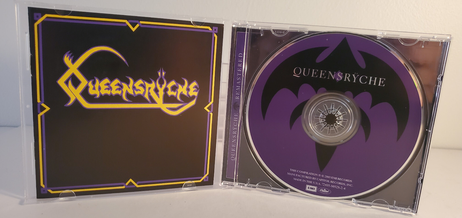 Queensryche Self Titled Queensryche Remastered 2003 24 Bit CD Compact ...