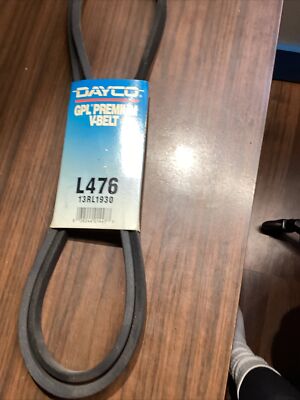 Dayco L476 or 13RL1930 UTILITY V-BELT, PREMIUM, DAYCO GPL NOS | eBay