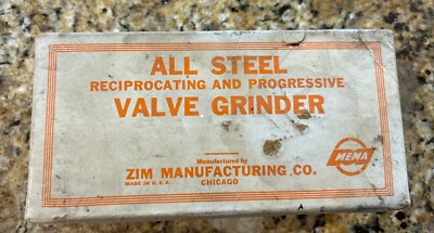Vintage All Steel ZIM Valve Grinder no. 301 ZIM Manufacturing CO ...