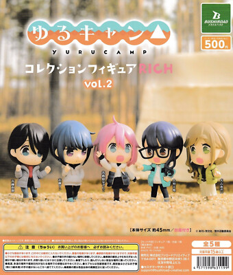 Official Yuru Camp Laid-Back Camp Gacha Collection Figure Rich Vol 2 ...