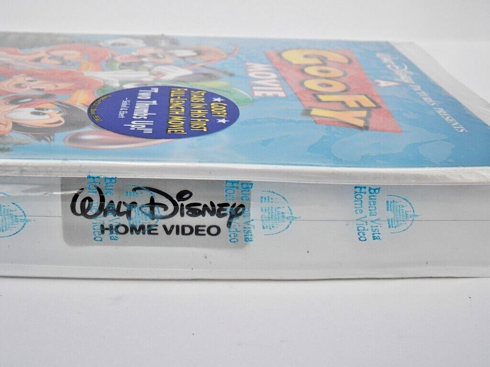 Walt Disney Pictures A Goofy Movie 1st Full Length Factory Sealed VHS ...