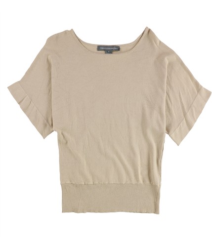 French Connection Womens Short Sleeve Pullover Sweater, Brown, Small | eBay