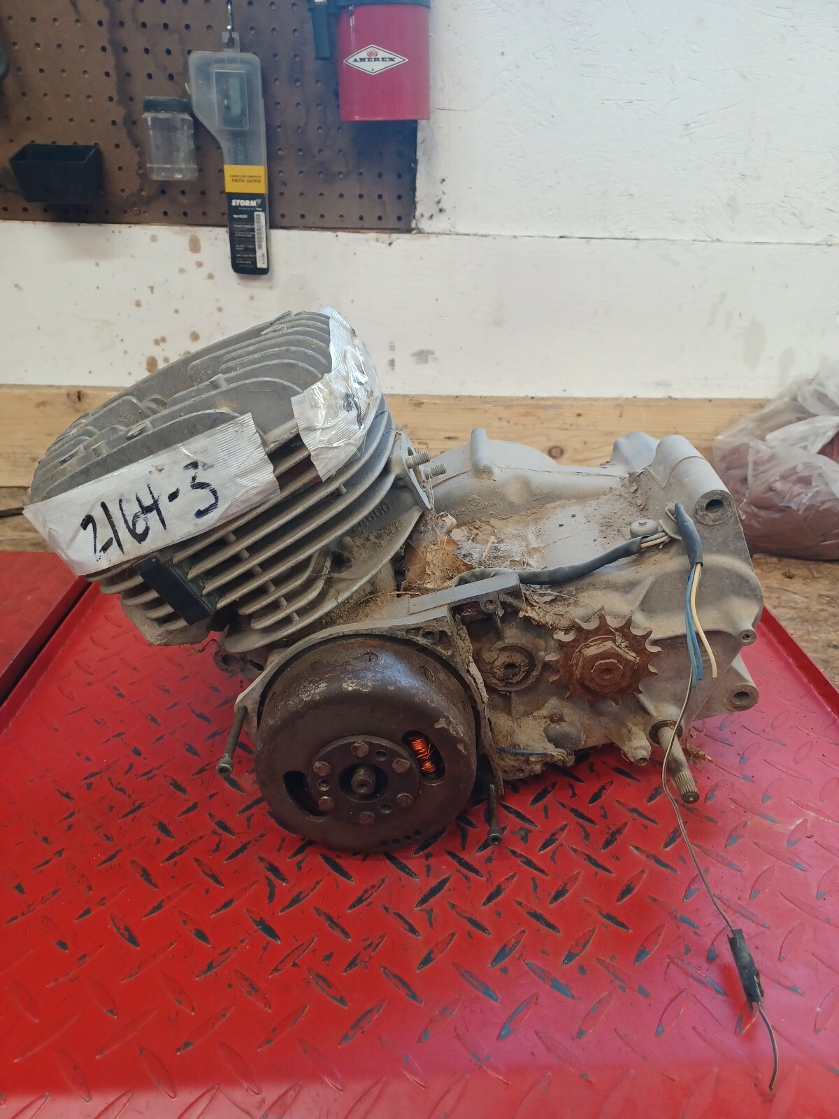 1972 Suzuki TS250 Engine #2164-3 | OE | Honda