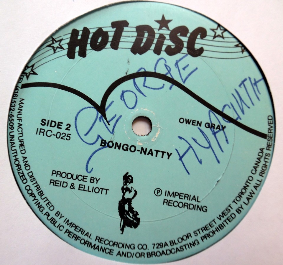 OWEN GRAY Candido / Bongo-Natty 12" Reggae VG+ | eBay