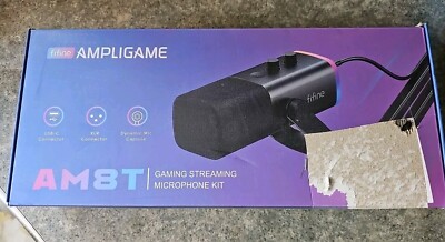 Ampligame Microphone Kit AM8T for Gaming Streaming | eBay