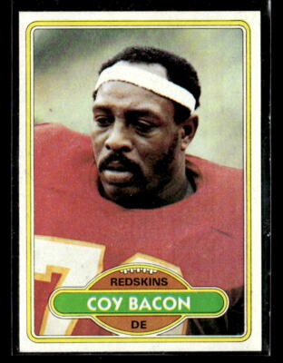 Coy Bacon 1980 Topps #522 Washington Redskins | eBay