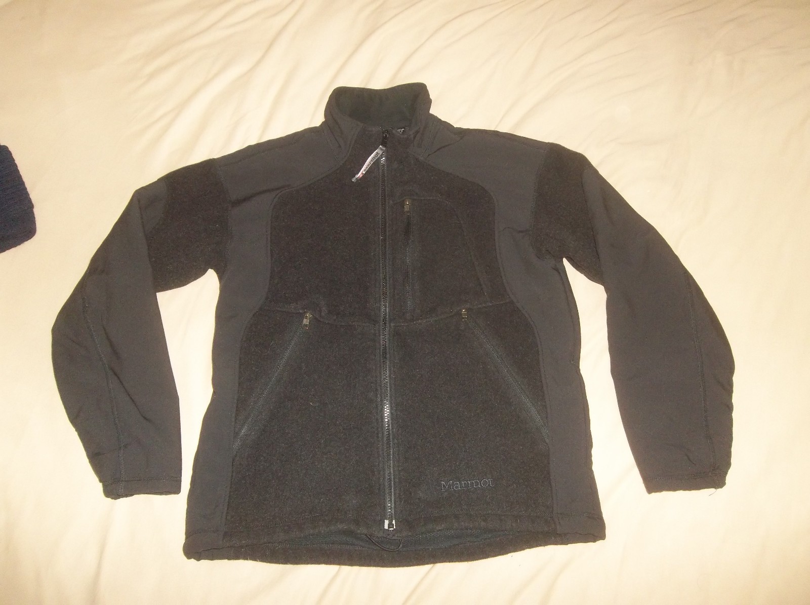 Marmot Adamant Jacket Wool SoftShell Gore-tex Windstopper Stretch Coat ...