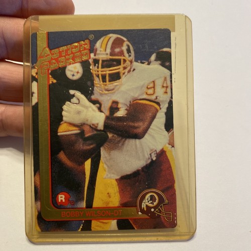 1991 Action Packed Football #13 Bobby Wilson Rookie In Hard Case | eBay