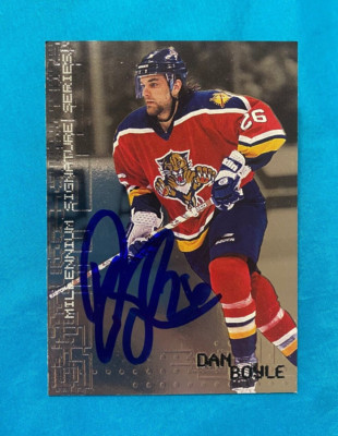 1999 IN THE GAME DAN BOYLE FL PANTHERS SIGNED AUTOGRAPHED AUTO CARD ...