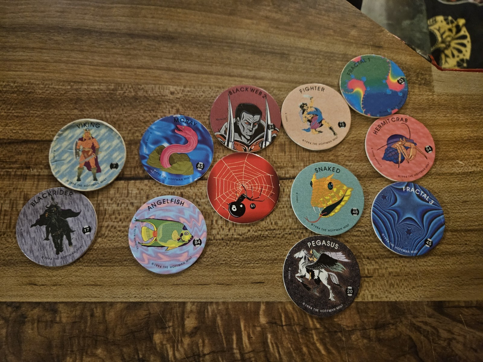 Lot of 100 Pogs / Milk Caps Unsorted! Retro Game Nostalgia! 1990s Fad ...