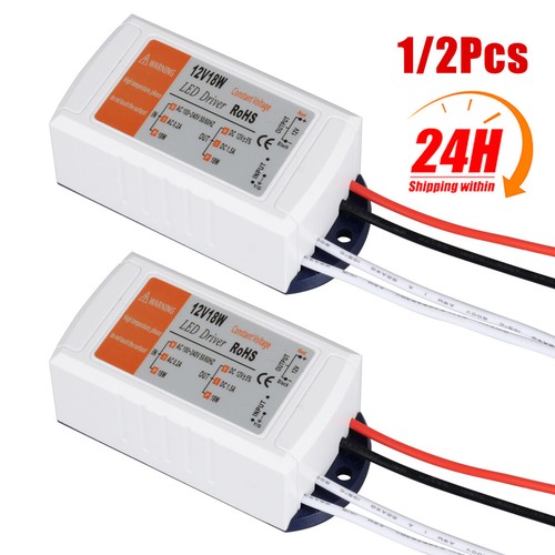 LED Driver AC 120V-240V to DC 12V Transformer Power Adapter Home ...