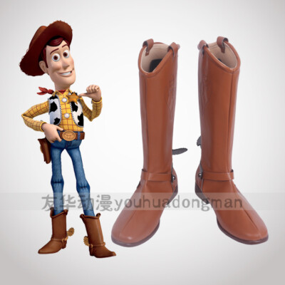Buzz Lightyear Woody Boots Shoes Cosplay Adult Costume Boots Halloween ...