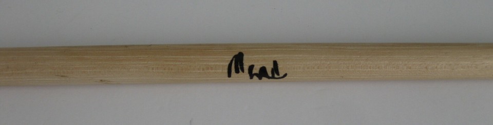 Matt Cameron Soundgarden Pearl Jam signed Drumstick COA exact proof ...