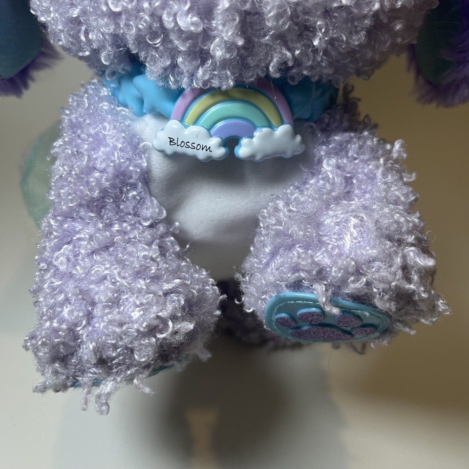 Present pets Fairy Puppy Blossom interactive plush toy Purple Works | eBay