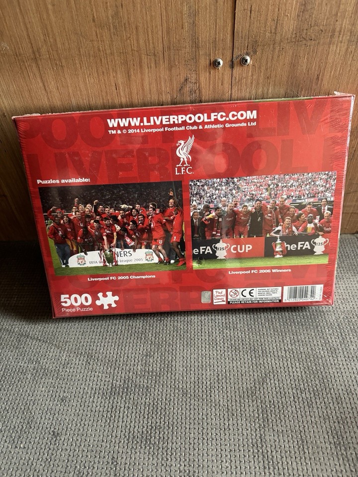 Liverpool 2005 Champions League Winners 500-Piece Jigsaw Puzzle New ...