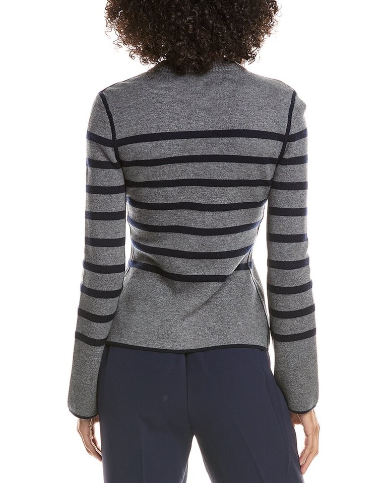 Derek Lam 10 Crosby Mariana Reversible Button-Up Wool-Blend Sweater ...