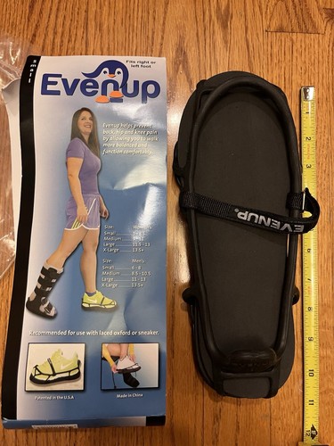 Even Up Shoe Lift Height Balancer SM Small Men 6-8 Women 5-8.5 EvenUP ...