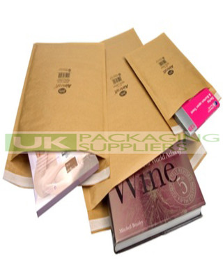 100 LARGE JIFFY ENVELOPES J/4 A4 SIZE 240 x 320mm GOLD BUBBLE PADDED ...