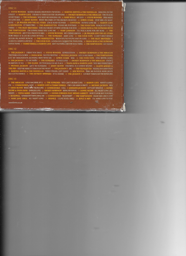 Capital Gold Motown Classics by Various Artists (3 CD 2003 ...