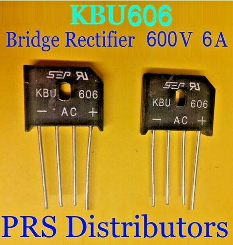 KBU606 Diode Bridge Rectifier 6A 600V 2 pieces NEW USA SELLER | eBay