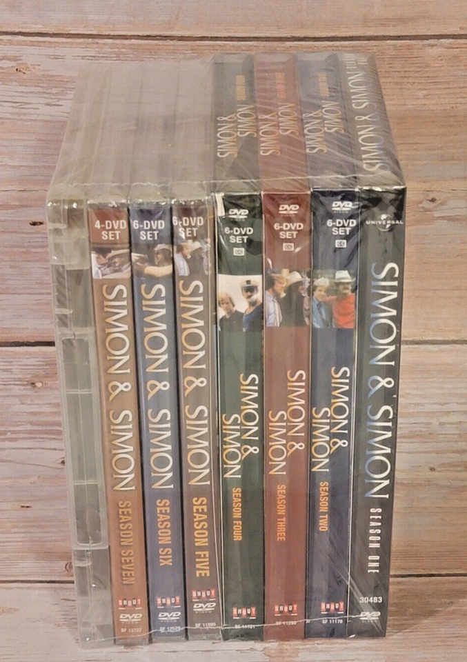 Simon and Simon Complete Series Seasons 1-8 ( DVD SET ) Brand New & Sealed USA | eBay